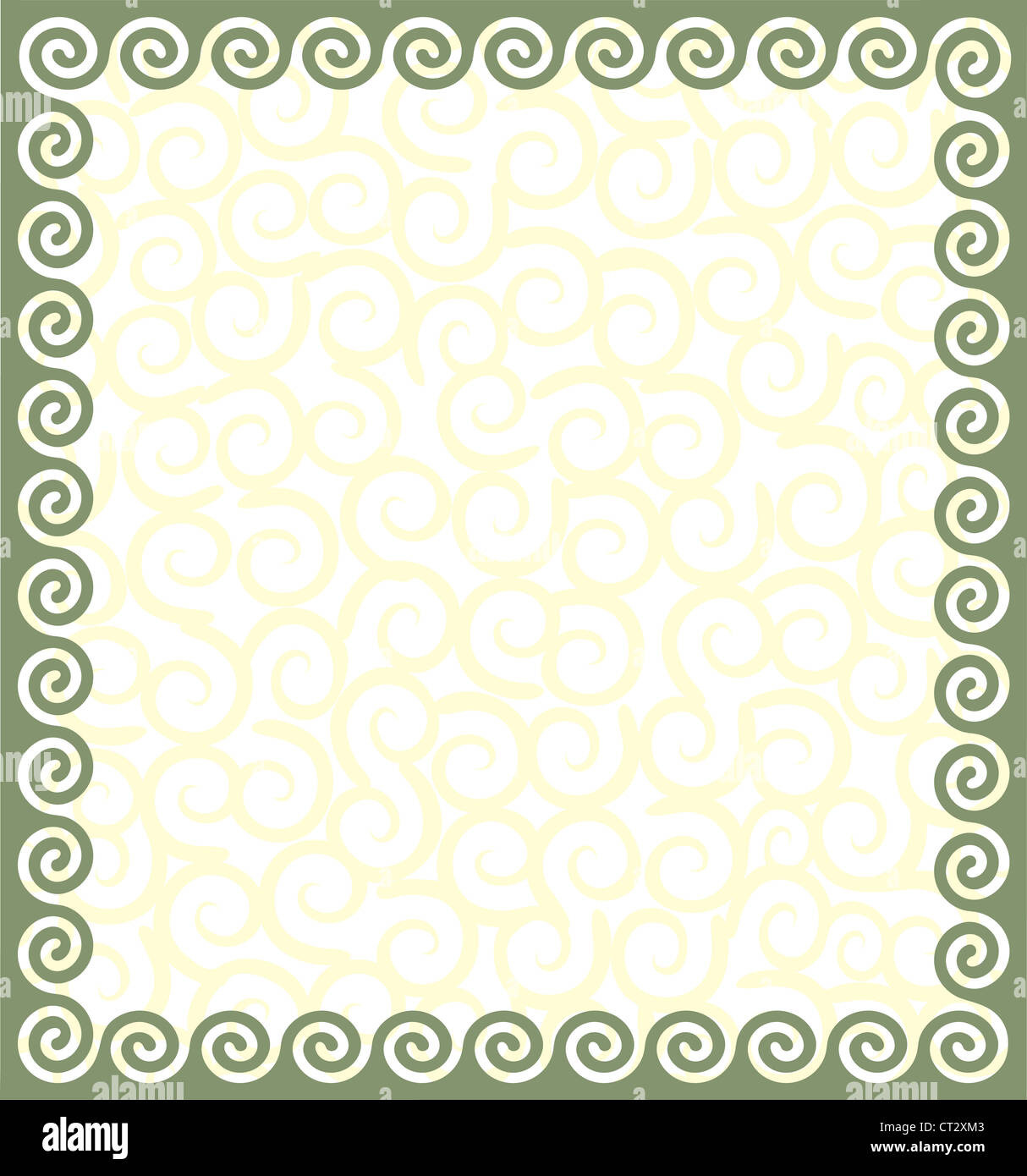 Frame with a meander. Vector ornament in Greek style Stock Photo - Alamy