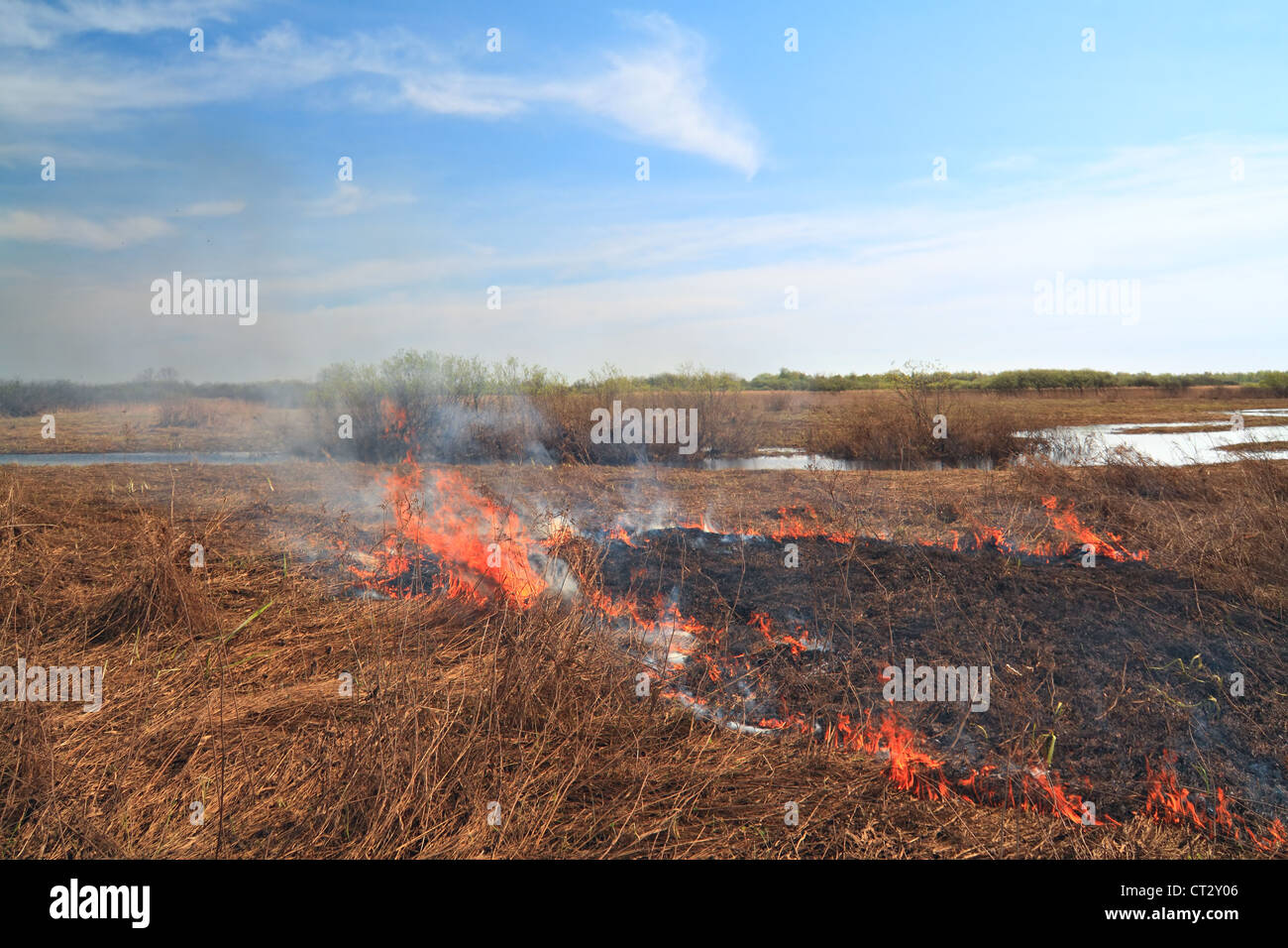 Field fire farm hi-res stock photography and images - Alamy