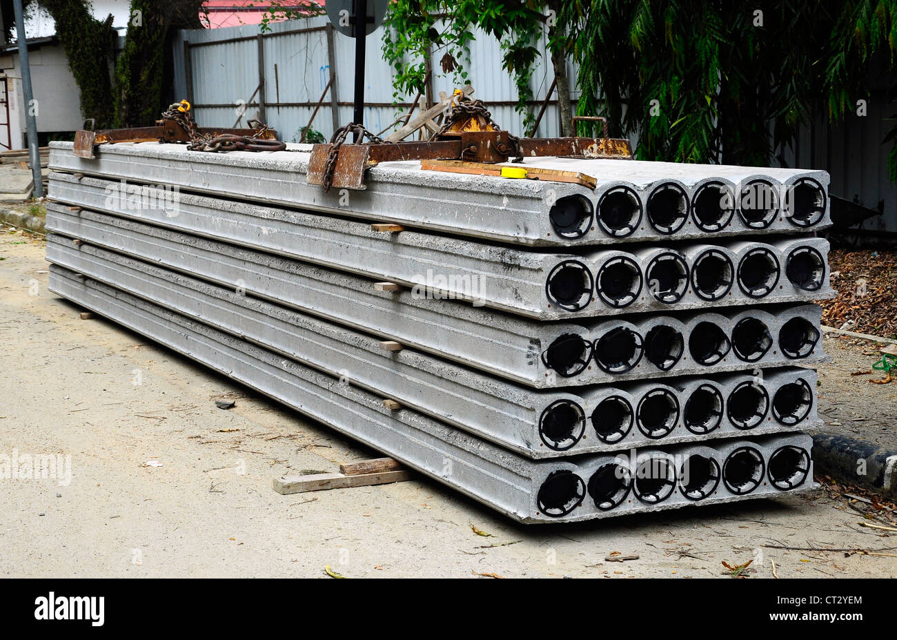 Prefabricated floor slab panel Stock Photo - Alamy