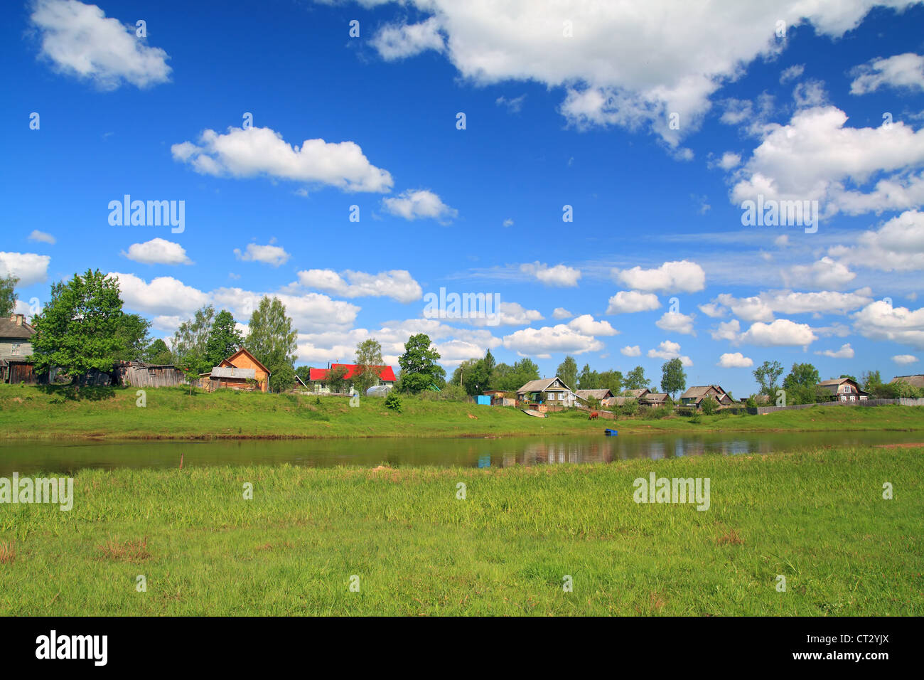 Small village on the coast hi-res stock photography and images - Alamy