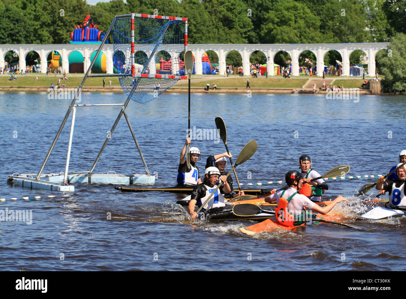 Canoe_polo hi-res stock photography and images - Alamy