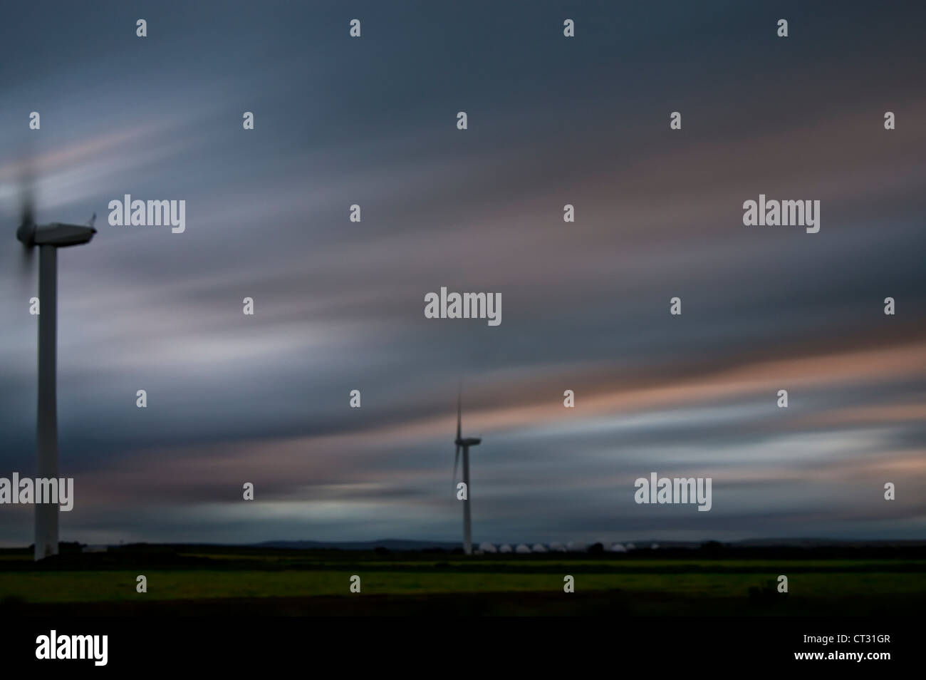 Wind turbine near Harrogate in North Yorkshire Stock Photo - Alamy