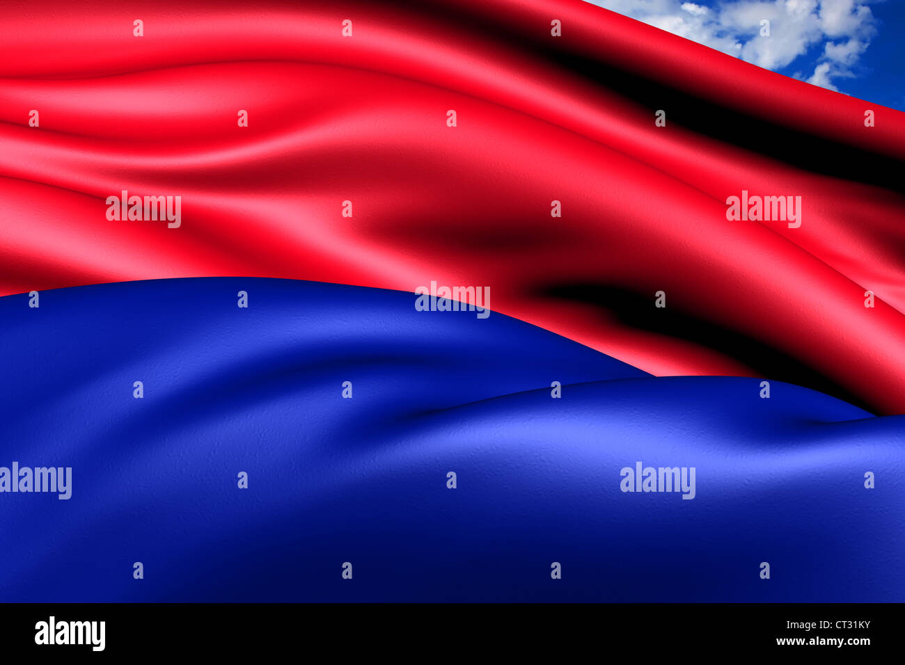 Flag of Ticino, Switzerland. Close Up Stock Photo - Alamy