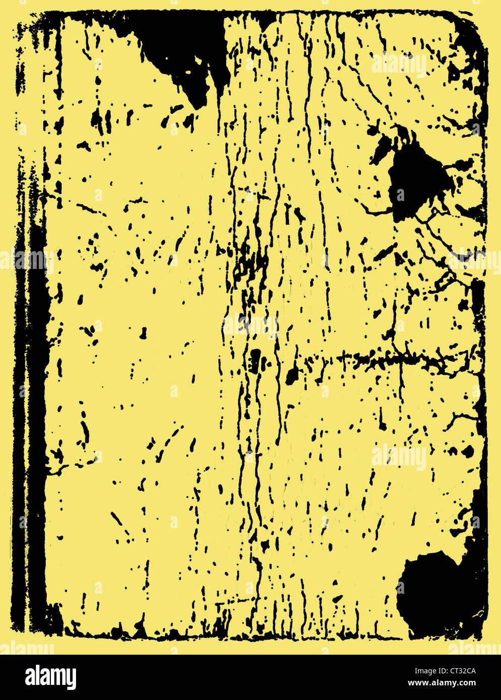 decorative rifts on yellow background Stock Photo - Alamy