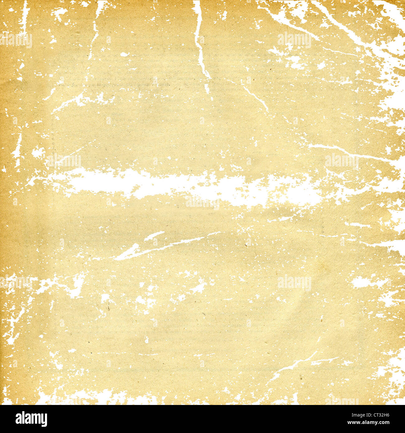 sheet of the old paper with rift Stock Photo - Alamy