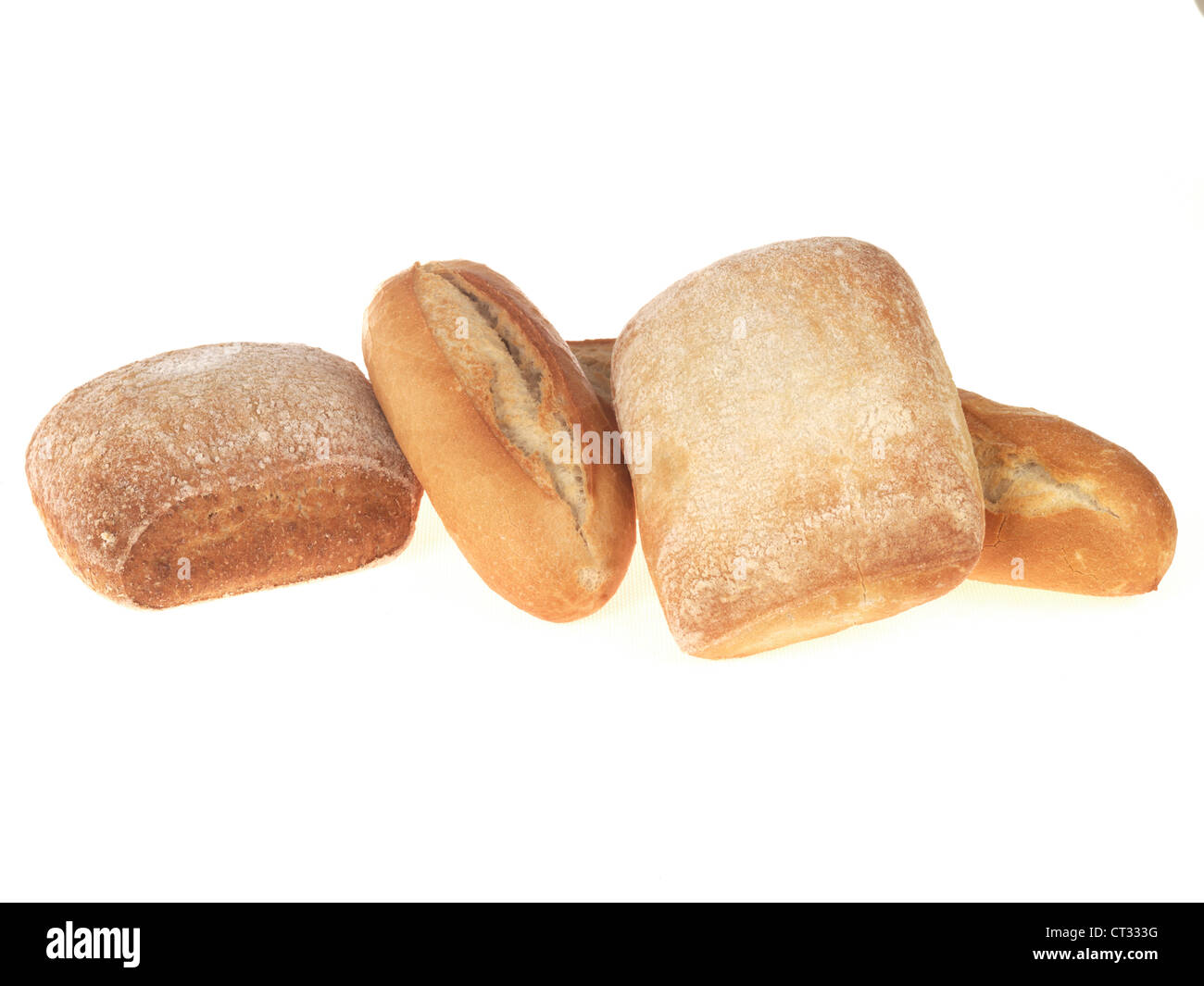 Selection of Bread Rolls Stock Photo - Alamy