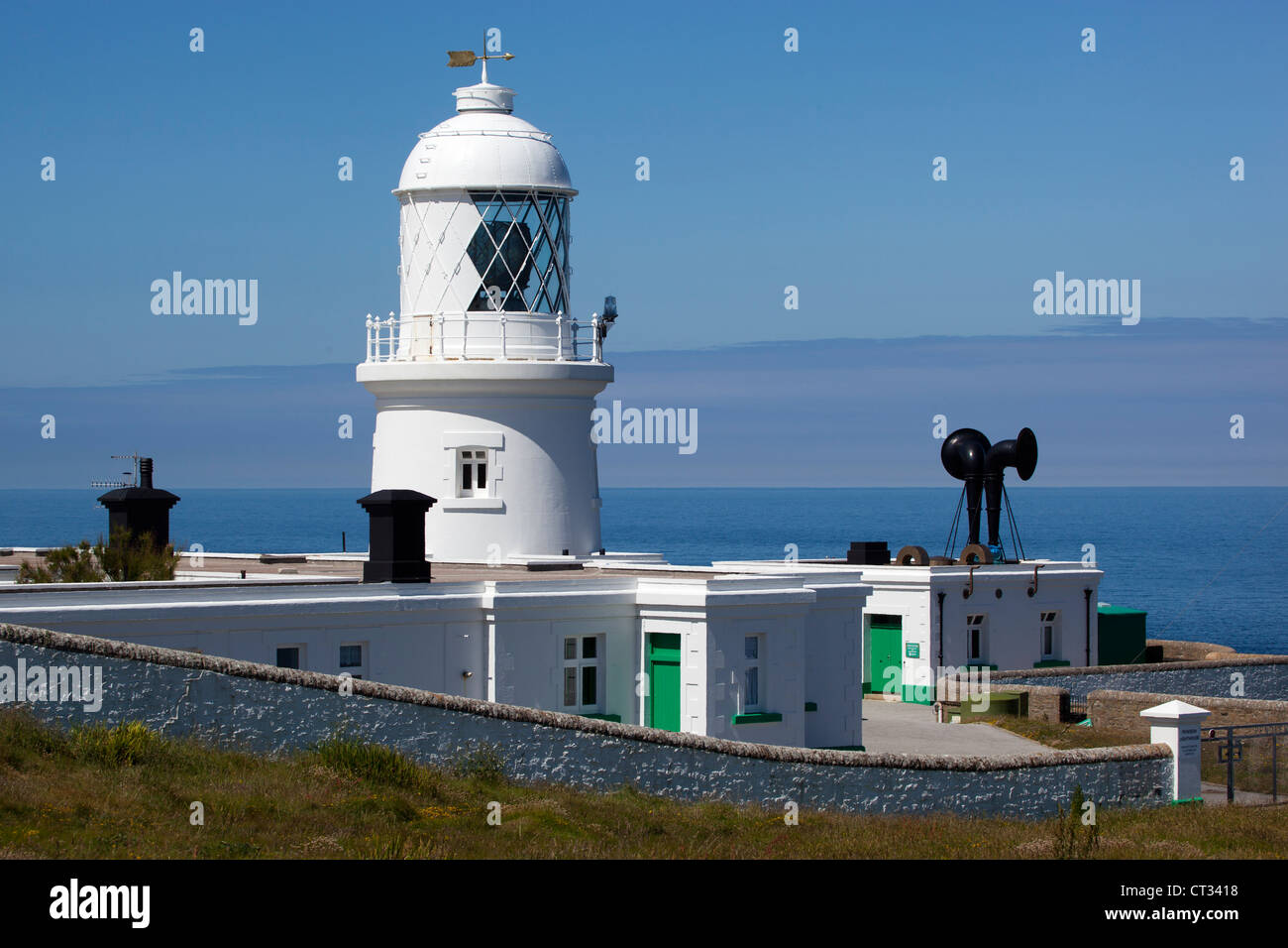 Pendeen Watch Lighthouse Stock Photo - Alamy