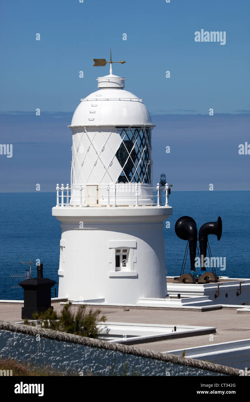 Pendeen Watch Lighthouse Stock Photo - Alamy
