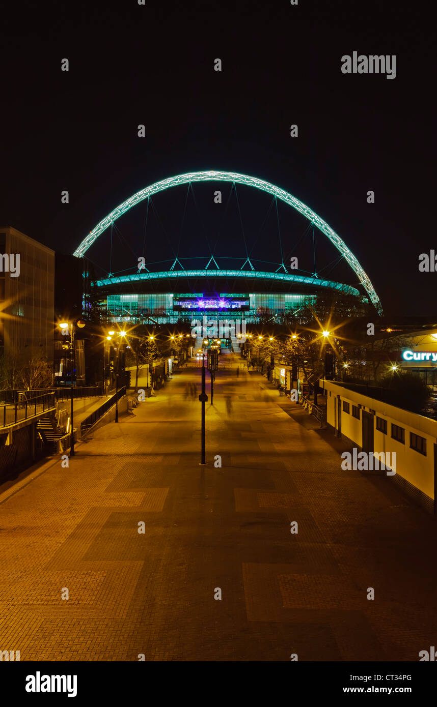 Wembley Stadium, Royal Route, London, UK Stock Photo - Alamy