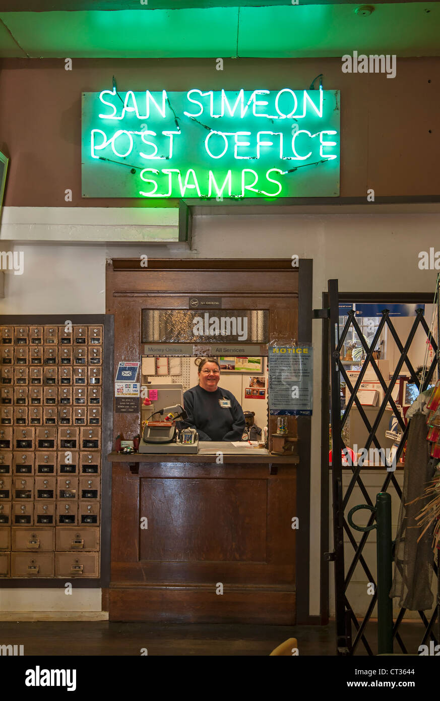 This functioning, tiny vintage Post Office is located in Sebastians ...