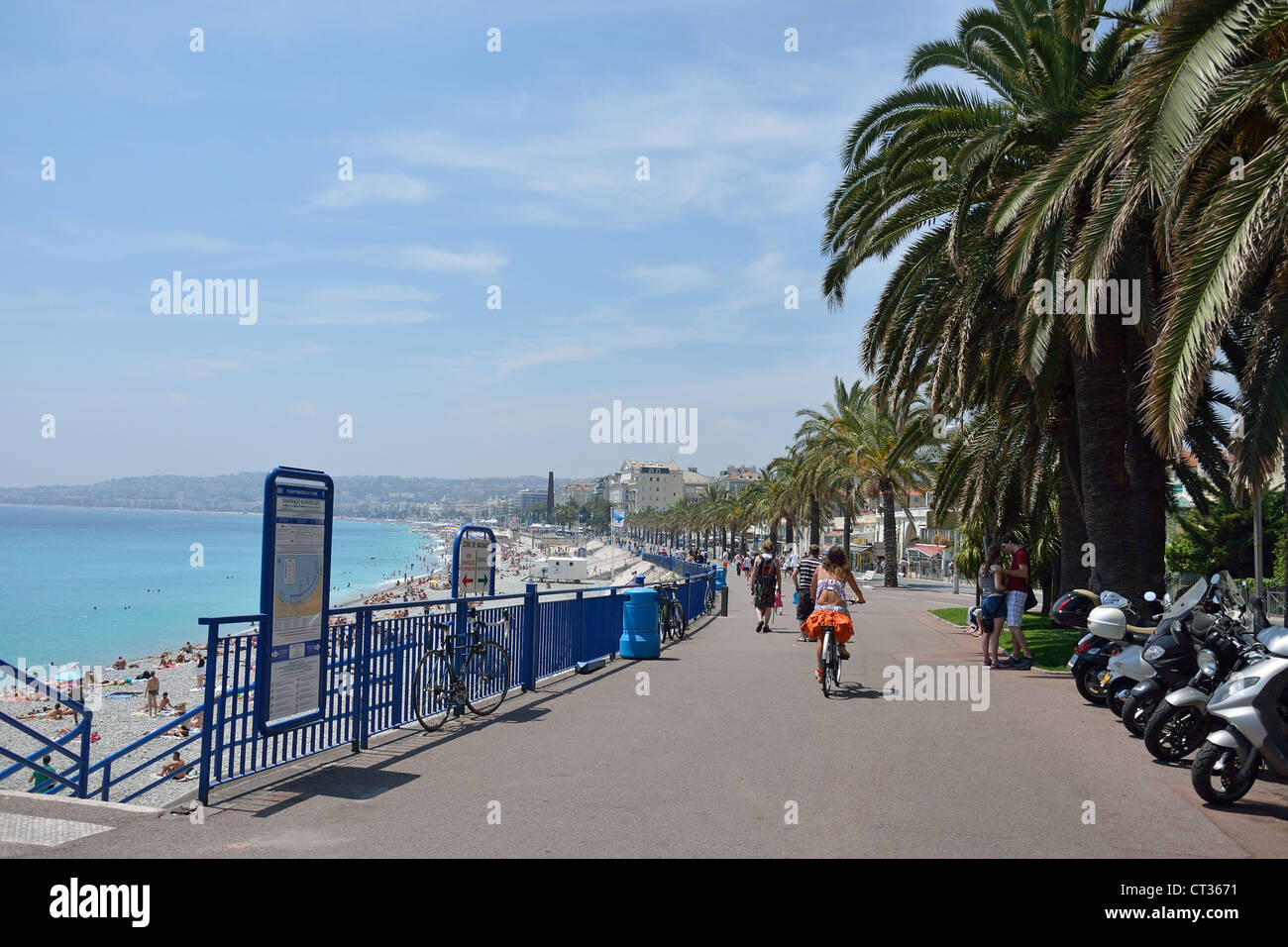 The waterfront at nice hi-res stock photography and images - Alamy