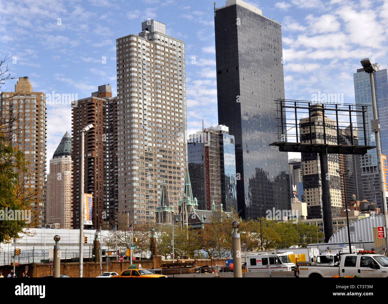 High rises in New York Stock Photo - Alamy
