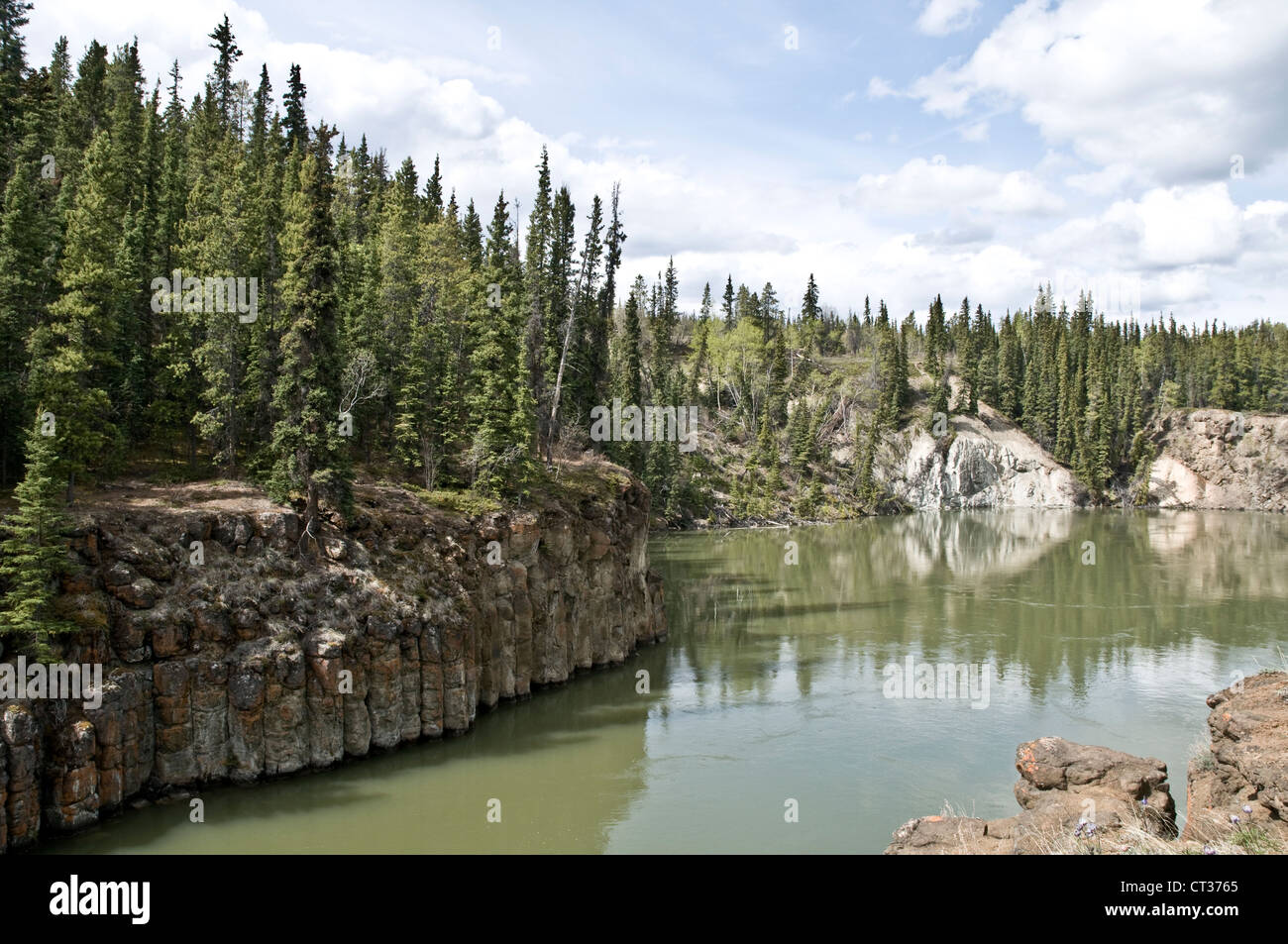 Klondike river city yukon territory hi-res stock photography and images ...