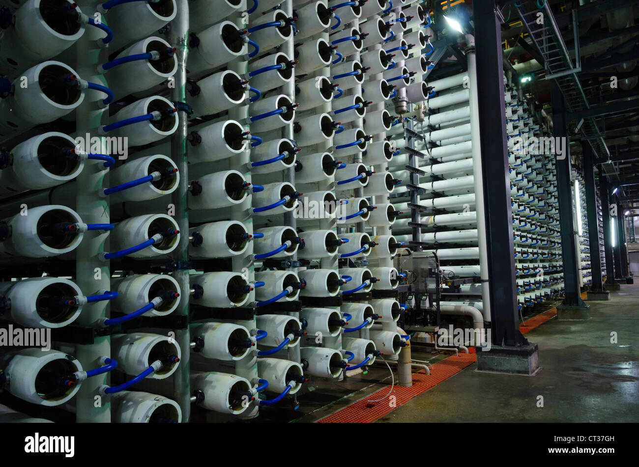 Visit in the IDE and Veolia Sea Water Reverse Osmosis Desalination ...