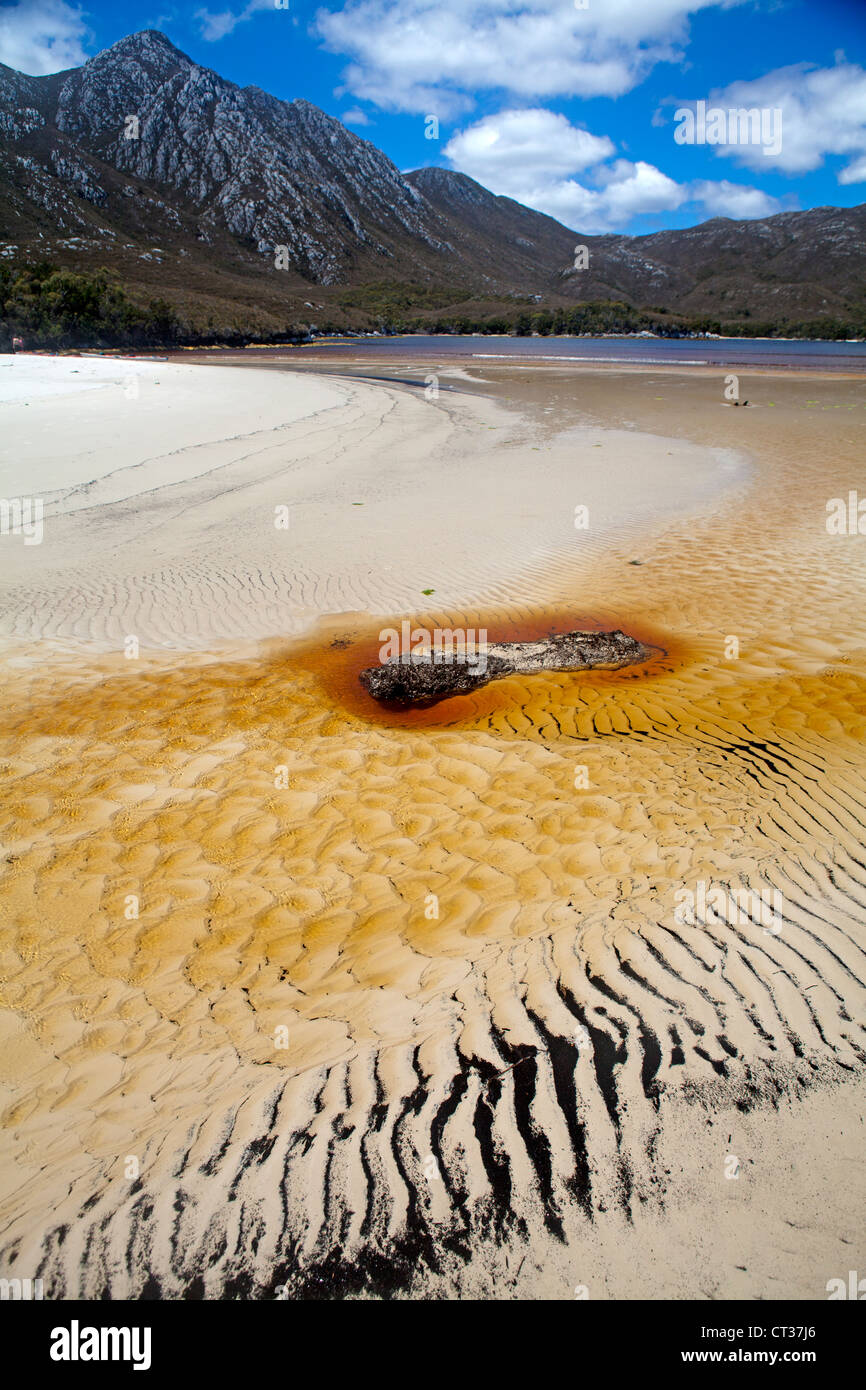 Bramble Cove in Bathurst Harbour in Tasmania's Southwest National Park ...