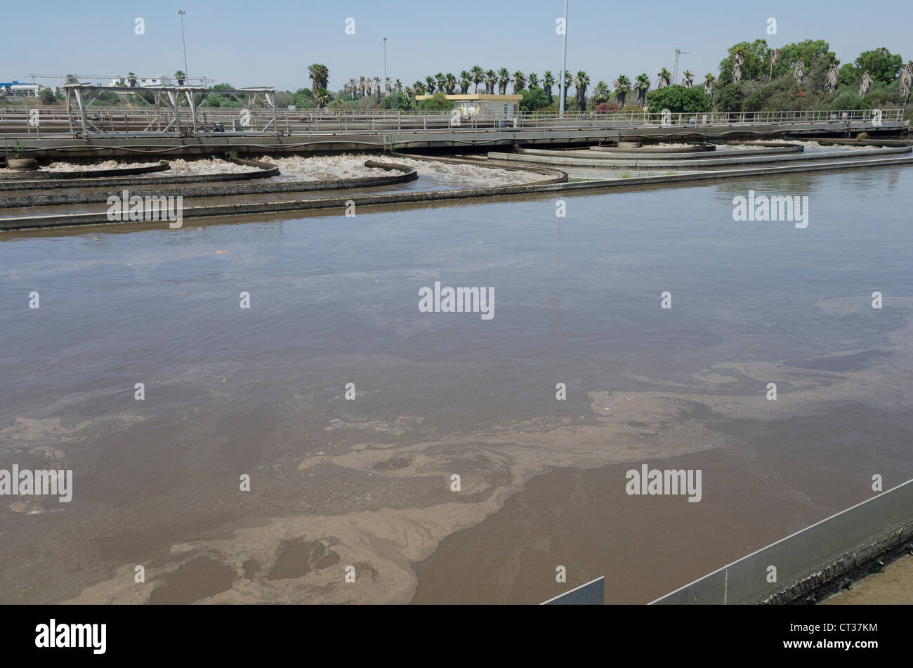 Wastewater Treatment In The Wastewater Treatment Plant High Resolution ...