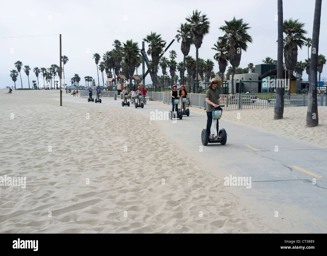 Segway tour beach hi-res stock photography and images - Alamy