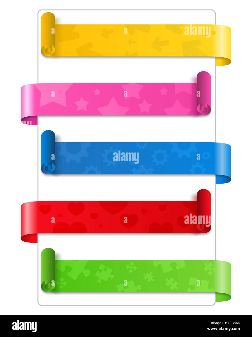 Paper note heart arrow hi-res stock photography and images - Alamy