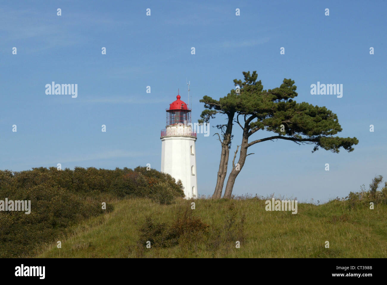 Hiddensee, the Dornbusch lighthouse Stock Photo - Alamy