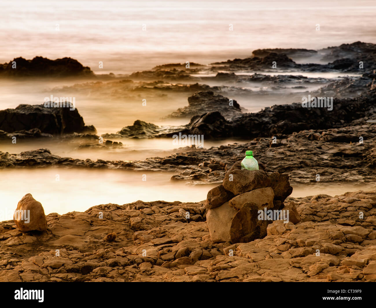 Conceptual view of human impact on the environment Stock Photo - Alamy