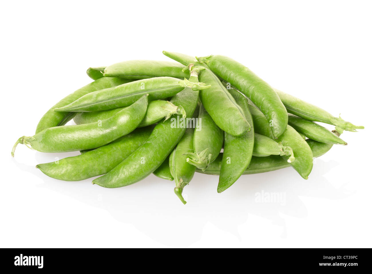 Green open pods fresh peas hi-res stock photography and images - Alamy