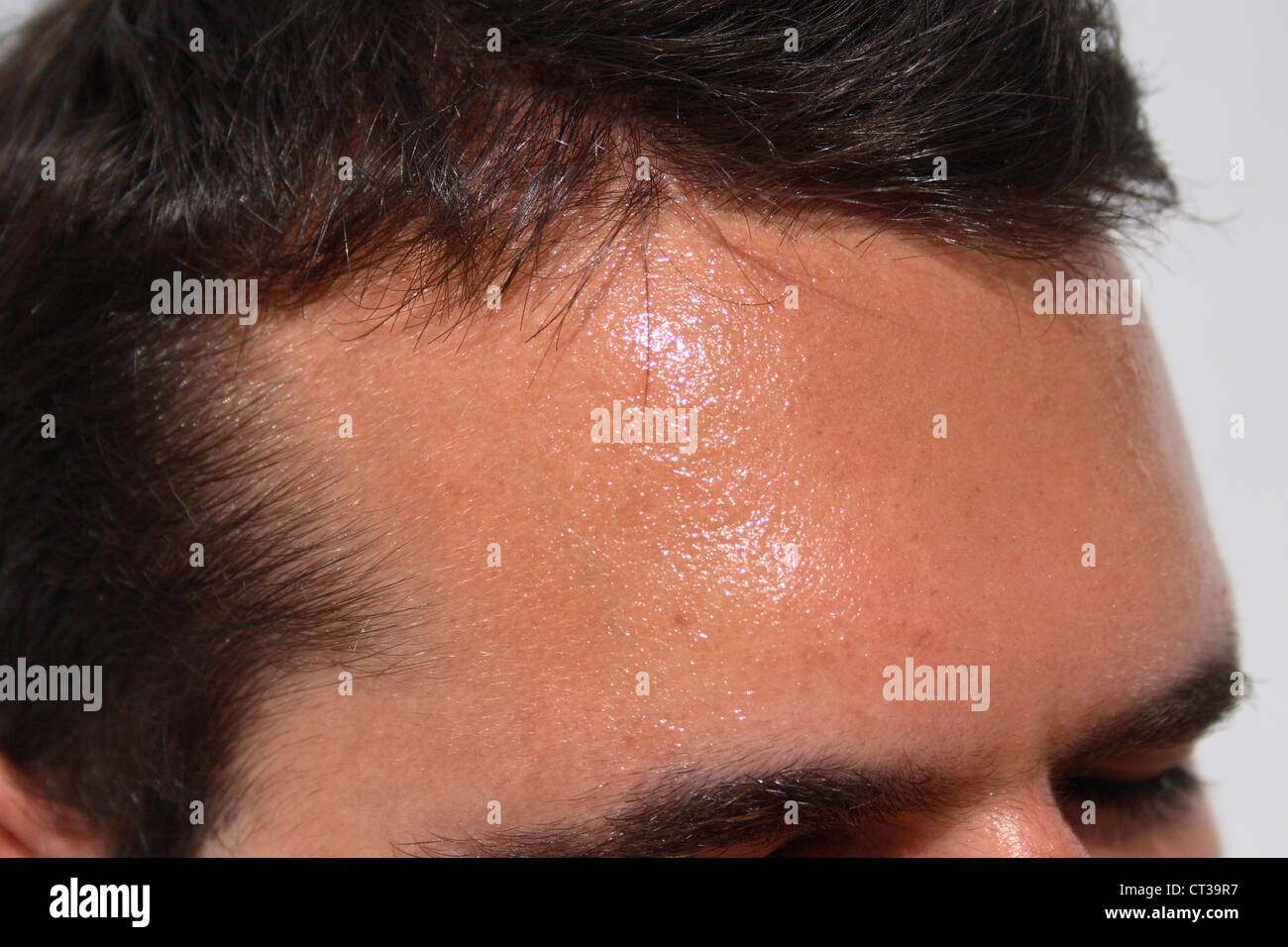 Perspiration perspire hi-res stock photography and images - Alamy