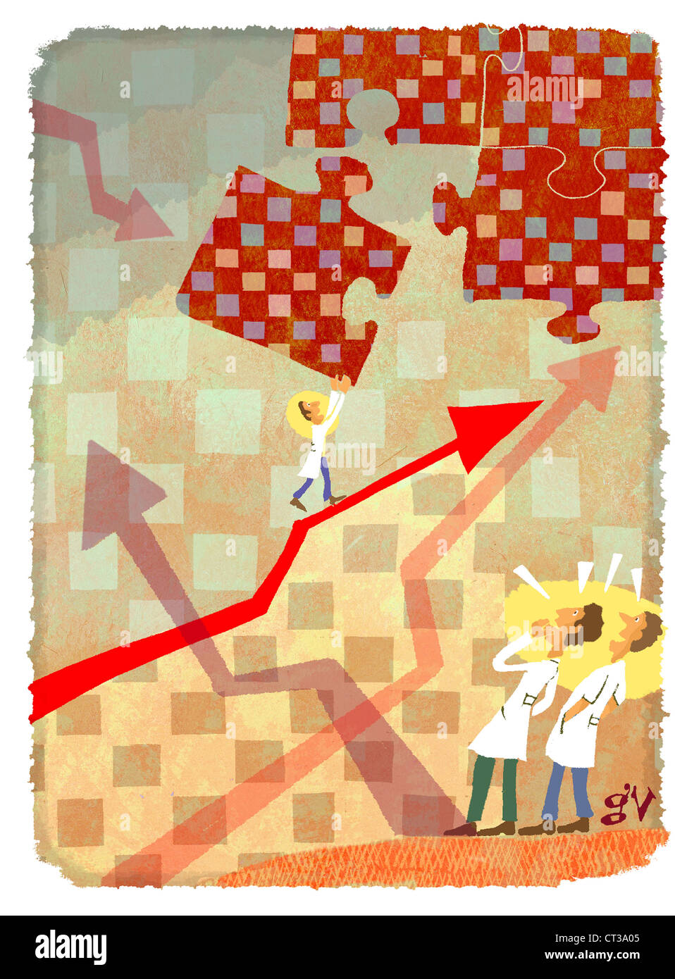 Math puzzles hi-res stock photography and images - Alamy