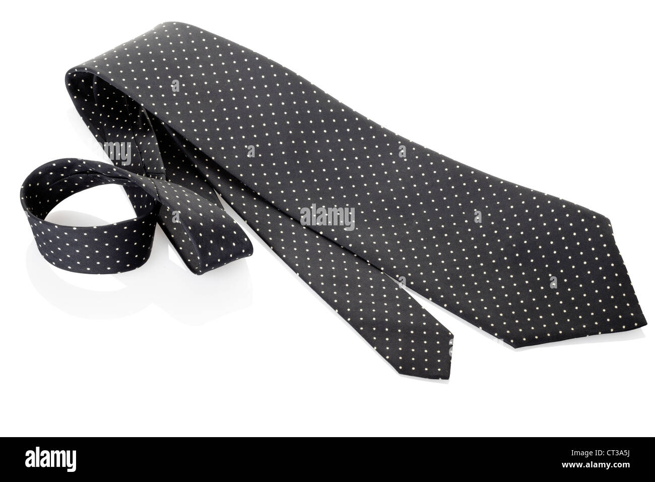 Black and white polka dot tie hi-res stock photography and images - Alamy
