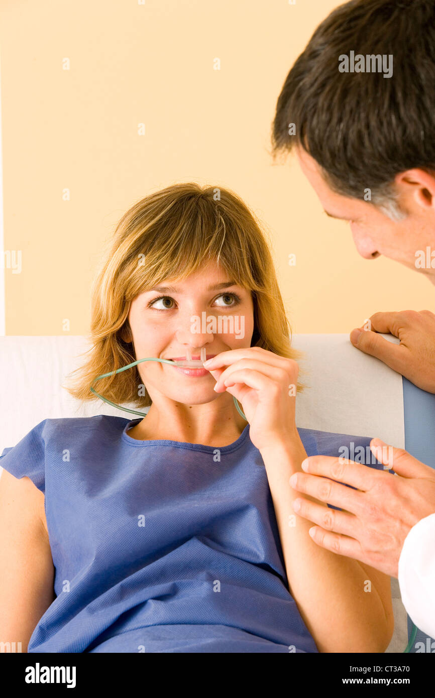 Oxygen catheter hi-res stock photography and images - Alamy