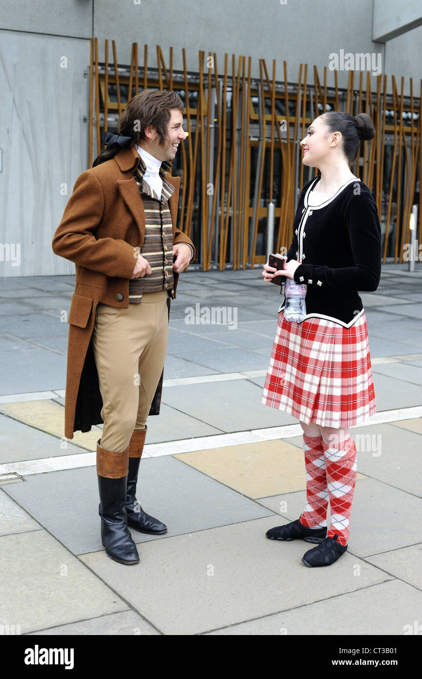 Male highland dancer hi-res stock photography and images - Alamy