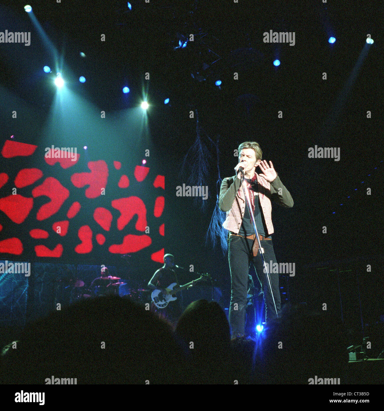 David Bowie concert in Berlin Stock Photo - Alamy