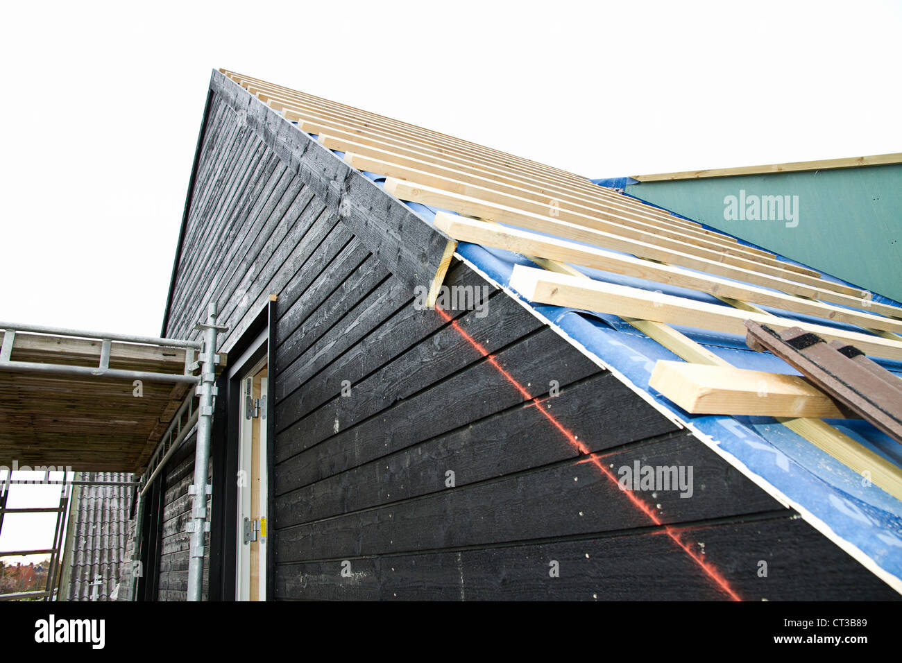 Construction cladding roof hi-res stock photography and images - Alamy