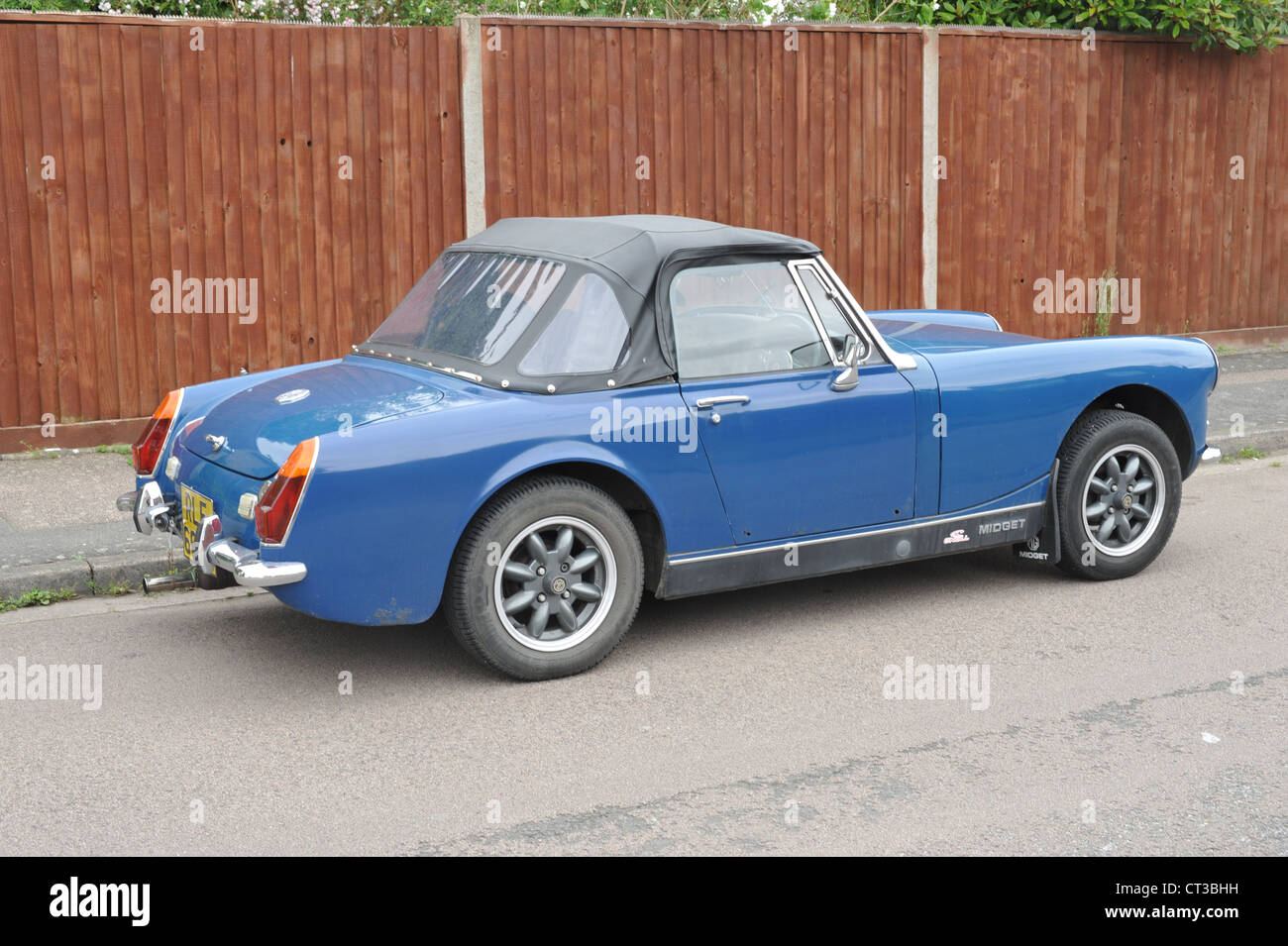 MG Midget, Round wheel arch model Stock Photo - Alamy