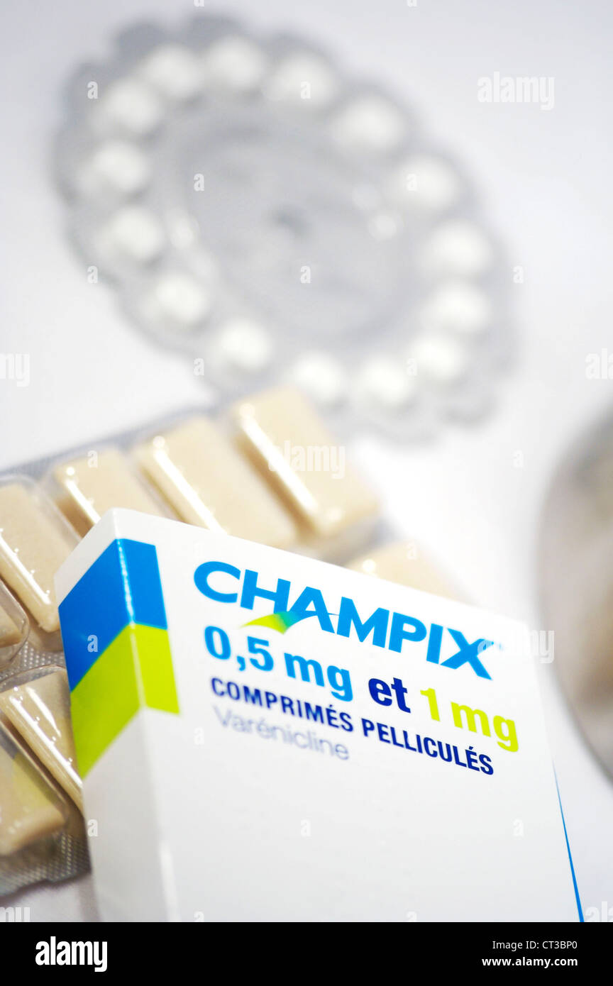 Champix tablets stop smoking hi-res stock photography and images - Alamy