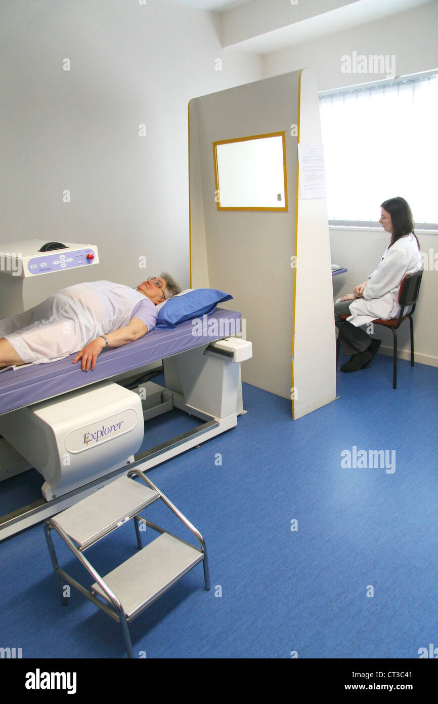 BONE DENSITOMETRY EXAMINATION Stock Photo - Alamy
