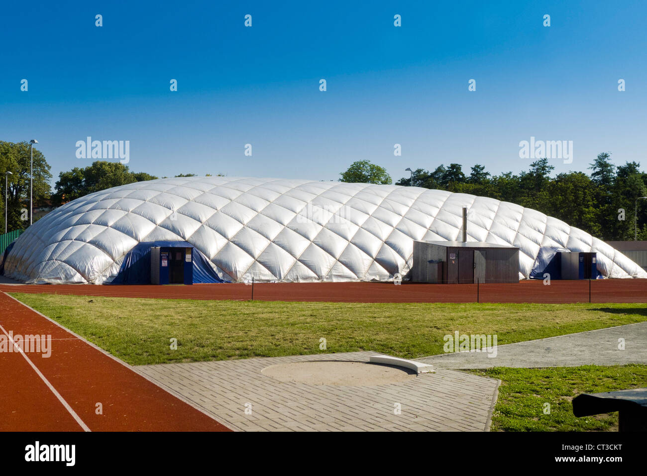 air dome for indoor sports Stock Photo - Alamy