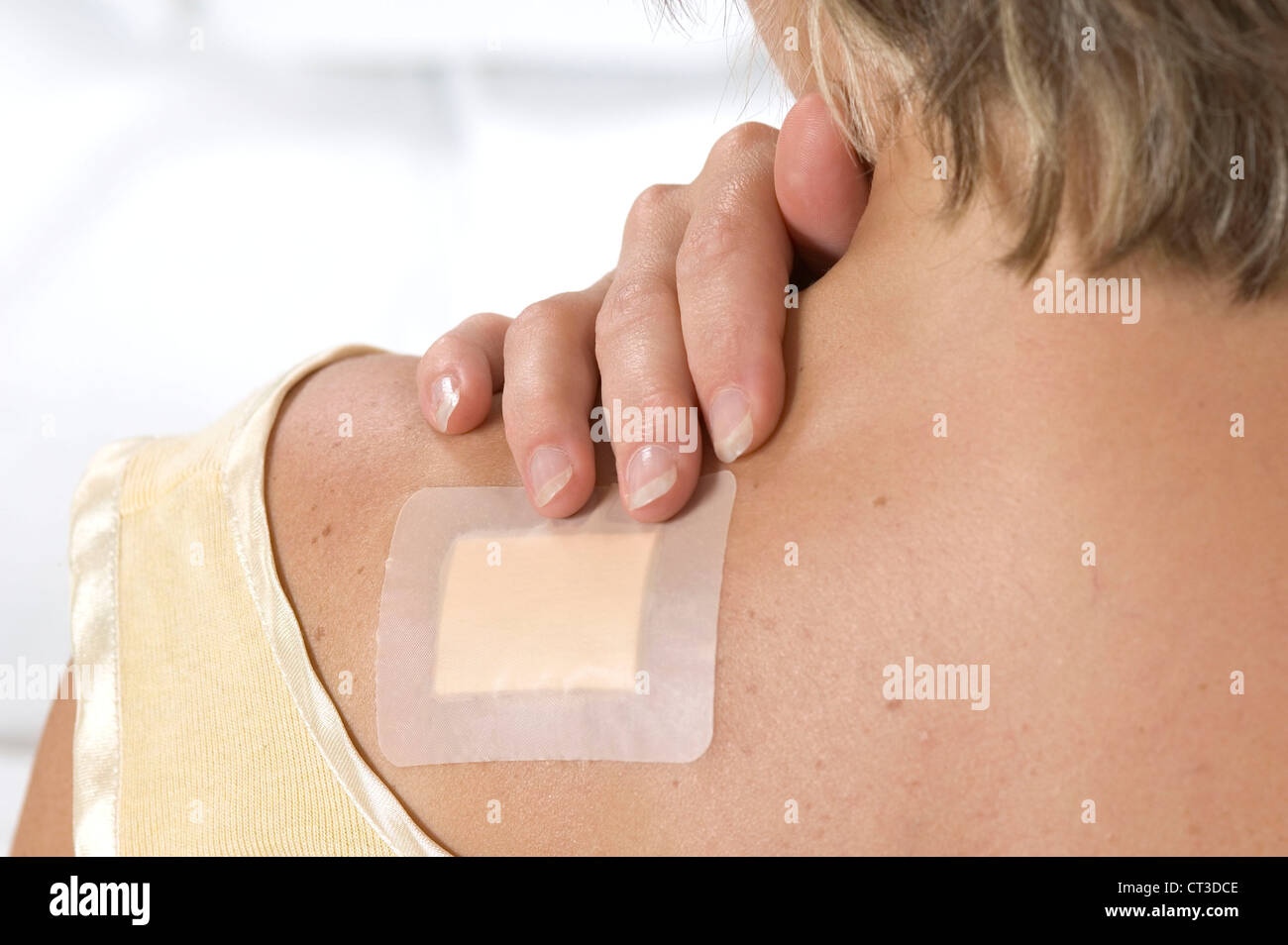 Back patch medication hi-res stock photography and images - Alamy