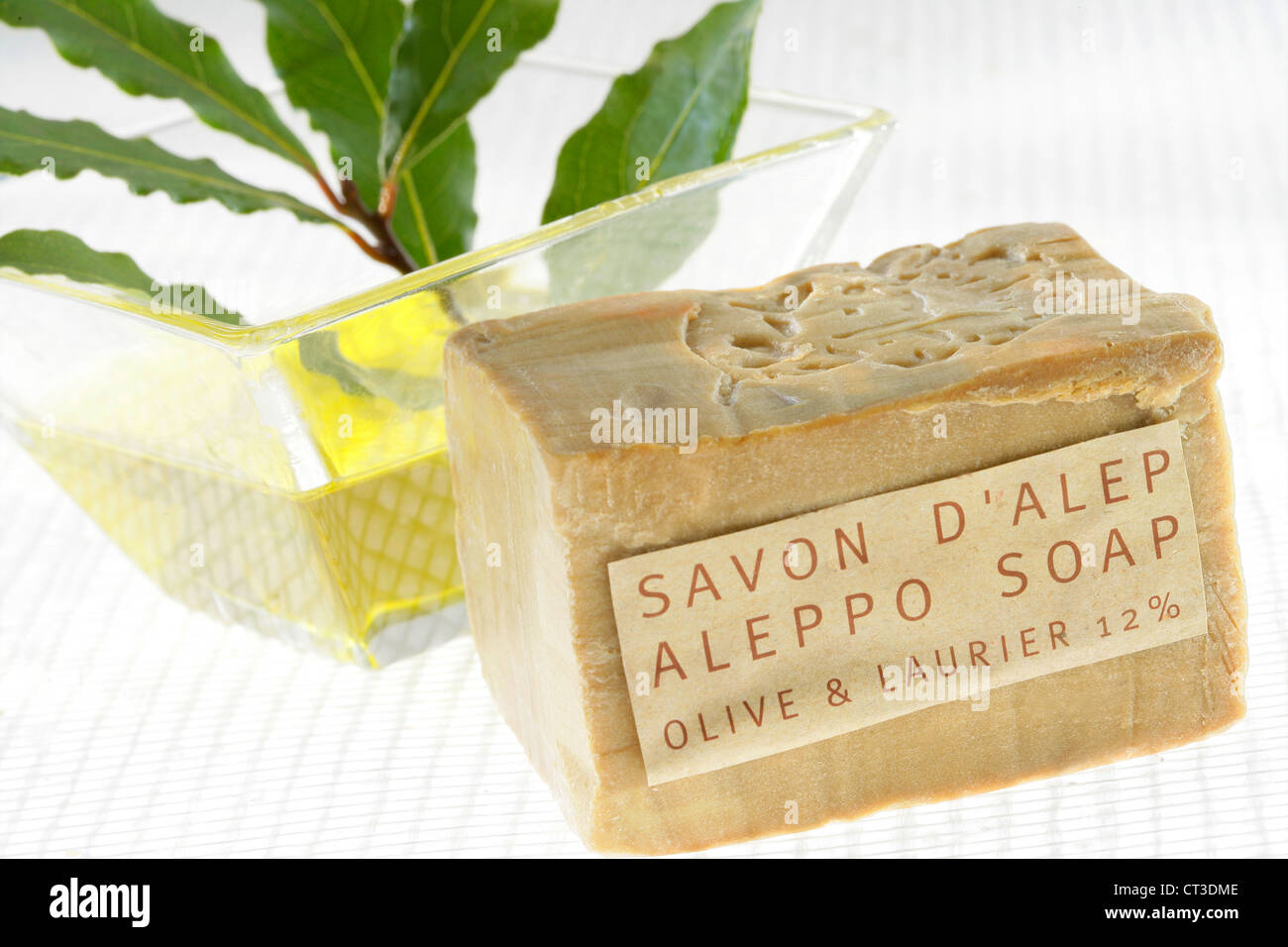Laurel soap hi-res stock photography and images - Alamy
