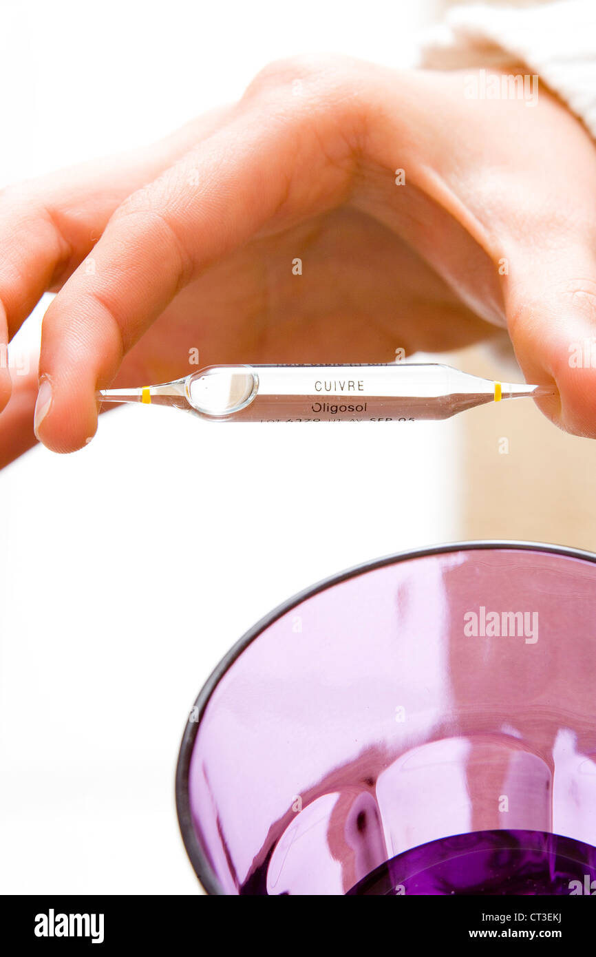 TRACE ELEMENT, COPPER Stock Photo - Alamy