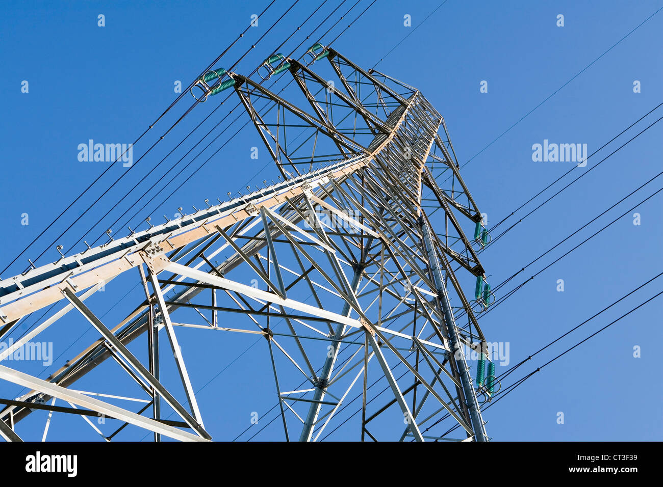 ELECTRICITY POWER LINE Stock Photo - Alamy