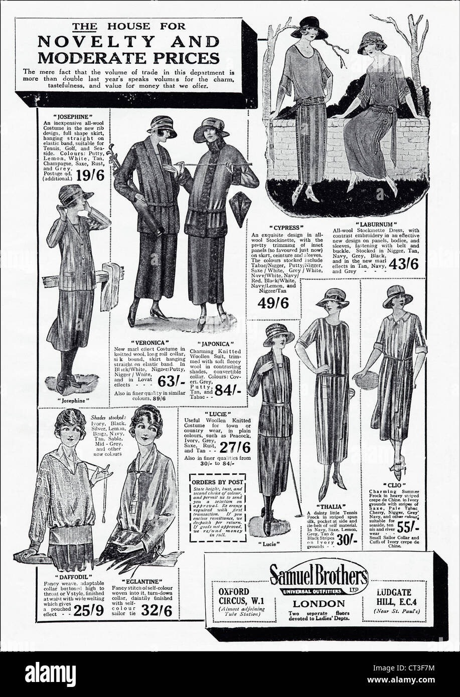 Original 1920s vintage print advertisement from English consumer ...