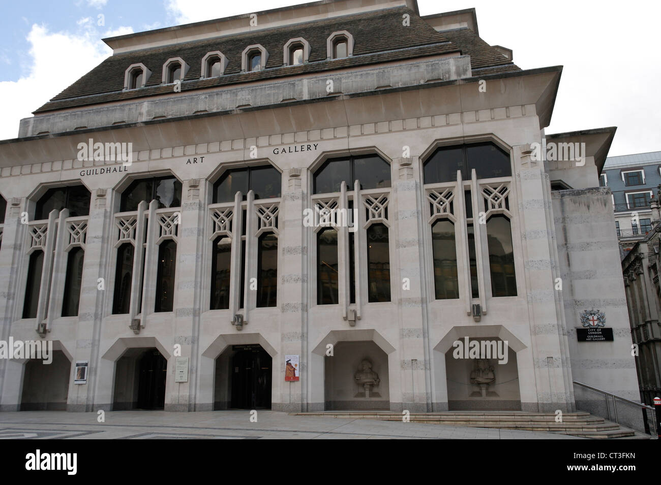 Guild hall art gallery in London, Europe, United Kingdom Stock Photo ...