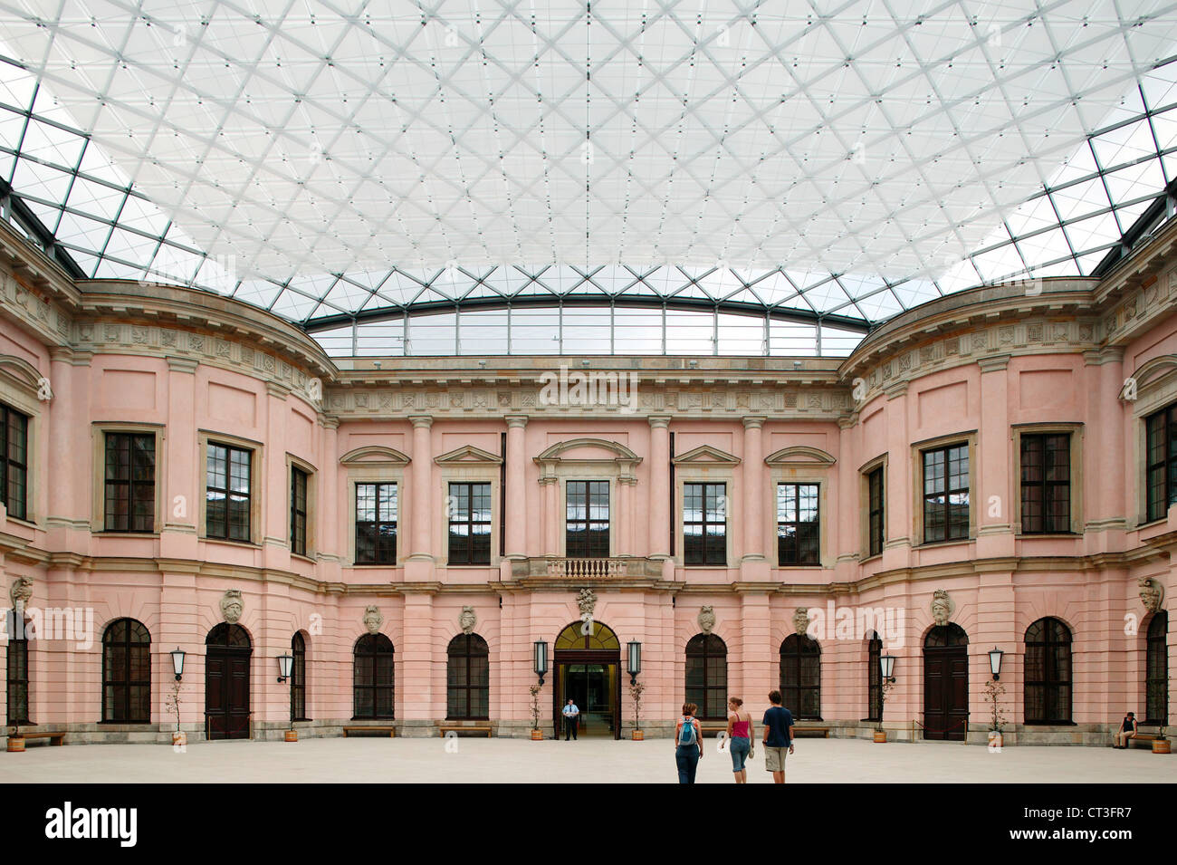 Berlin, the German Historical Museum courtyard Stock Photo - Alamy