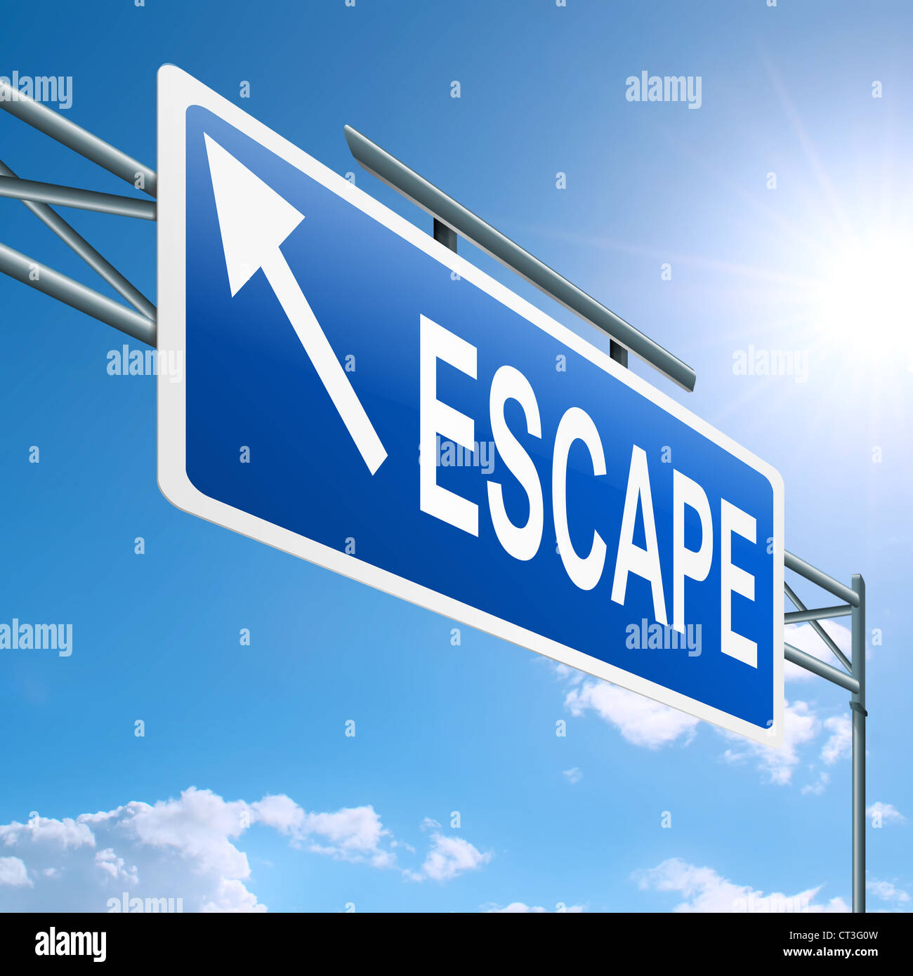 Escape stress hi-res stock photography and images - Alamy