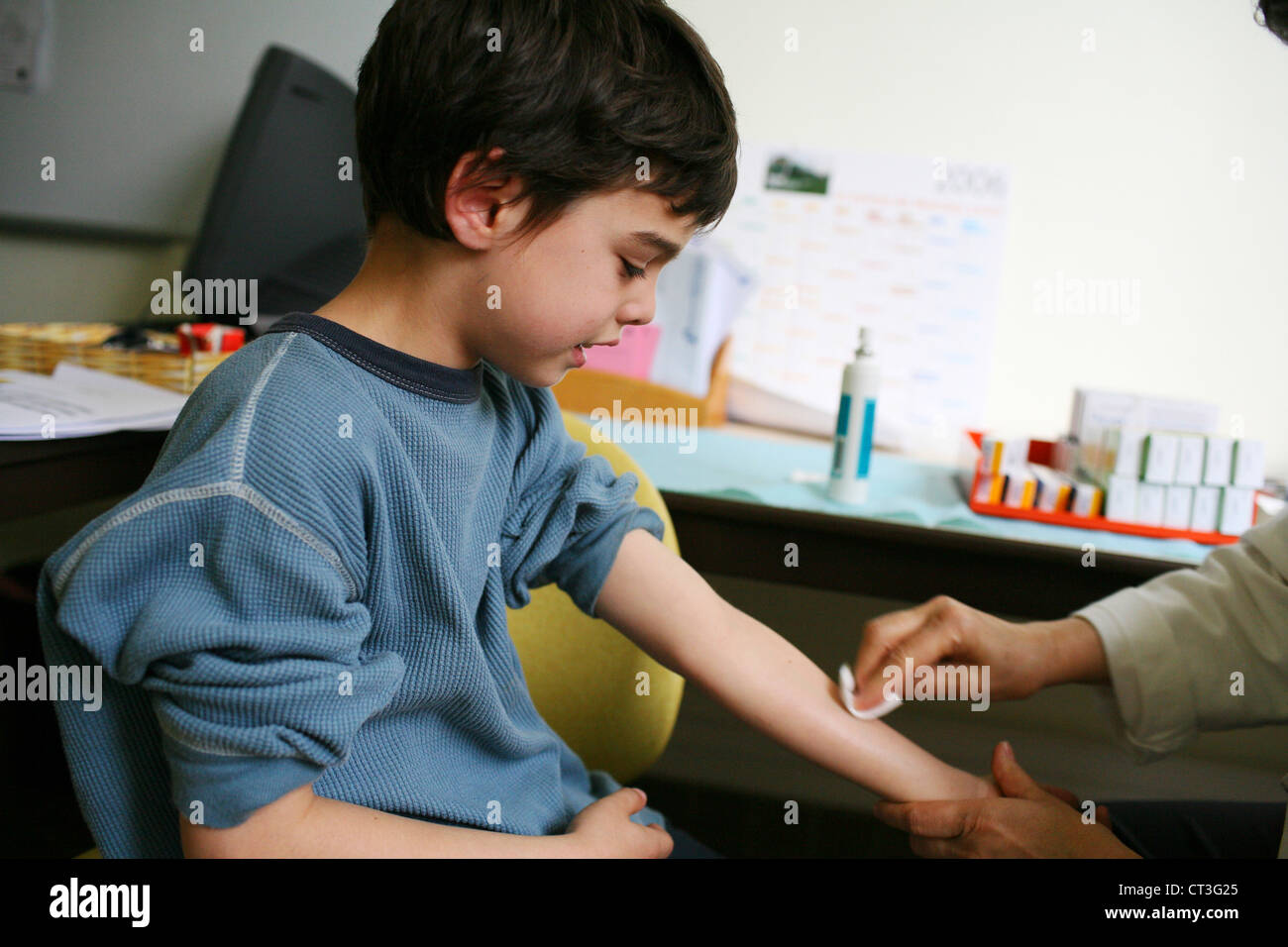 Tuberculosis test arm hi-res stock photography and images - Alamy