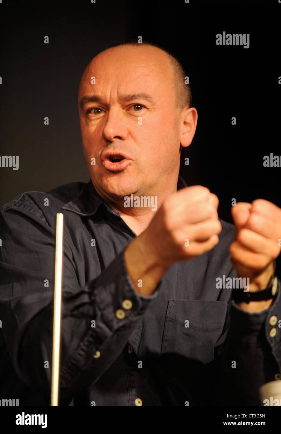 The Computer Science Professor Chris Bishop lecturing at The Cheltenham ...