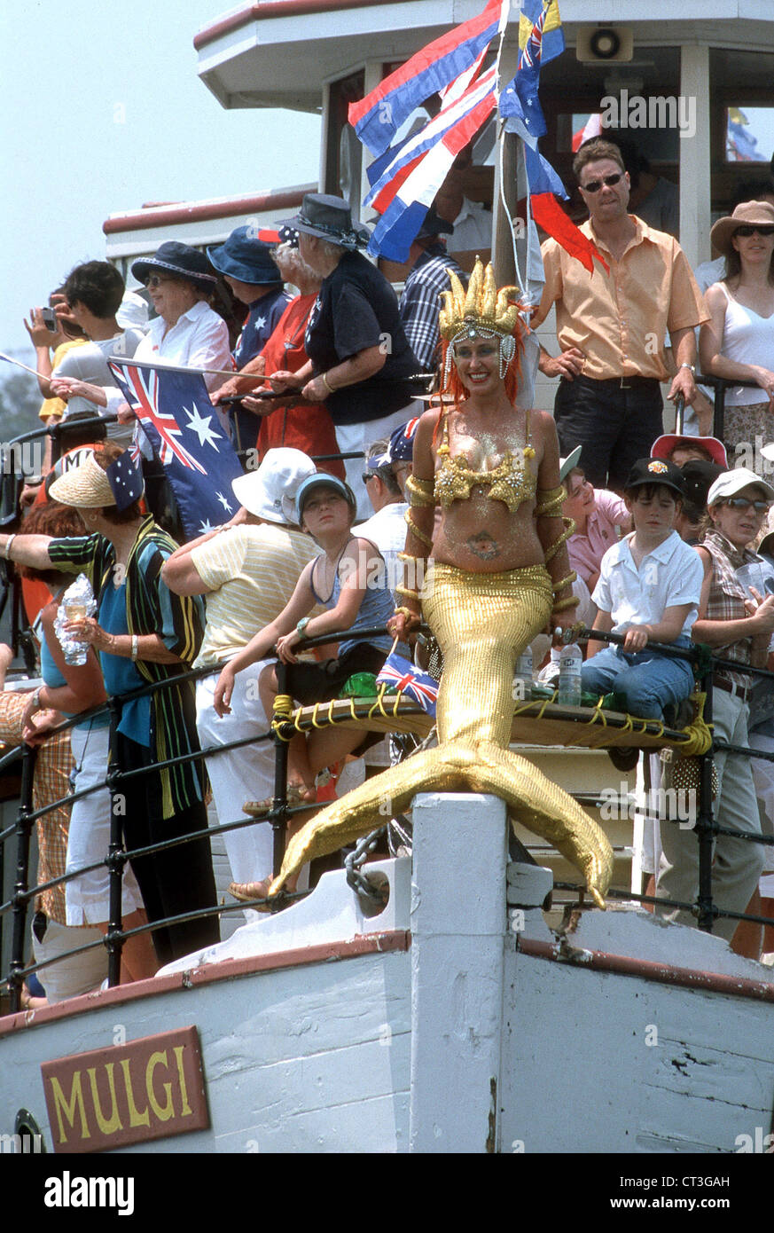 Party on Australia Day in Sydney Stock Photo - Alamy