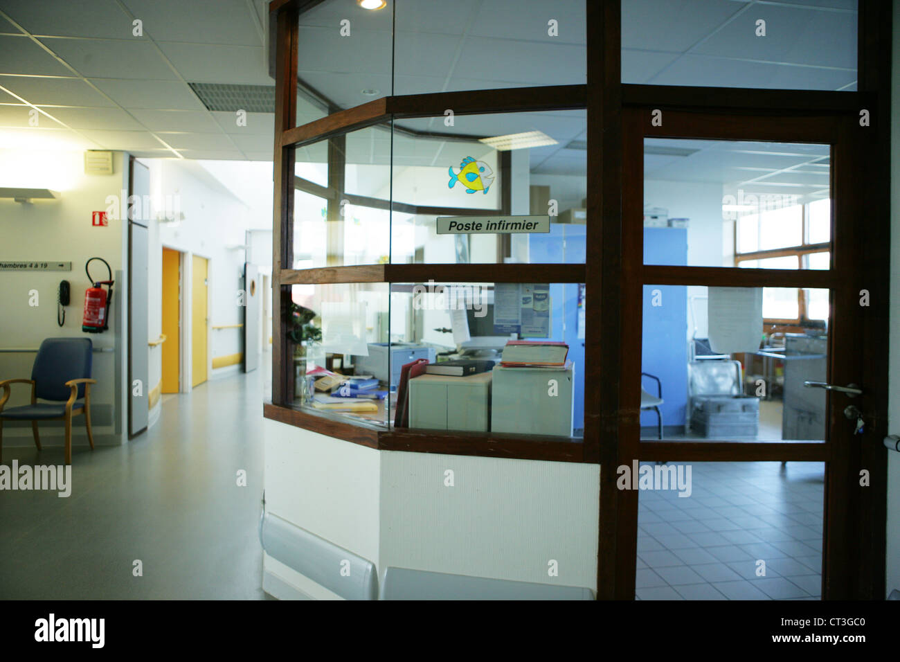 INTERIOR OF A HOSPITAL Stock Photo - Alamy