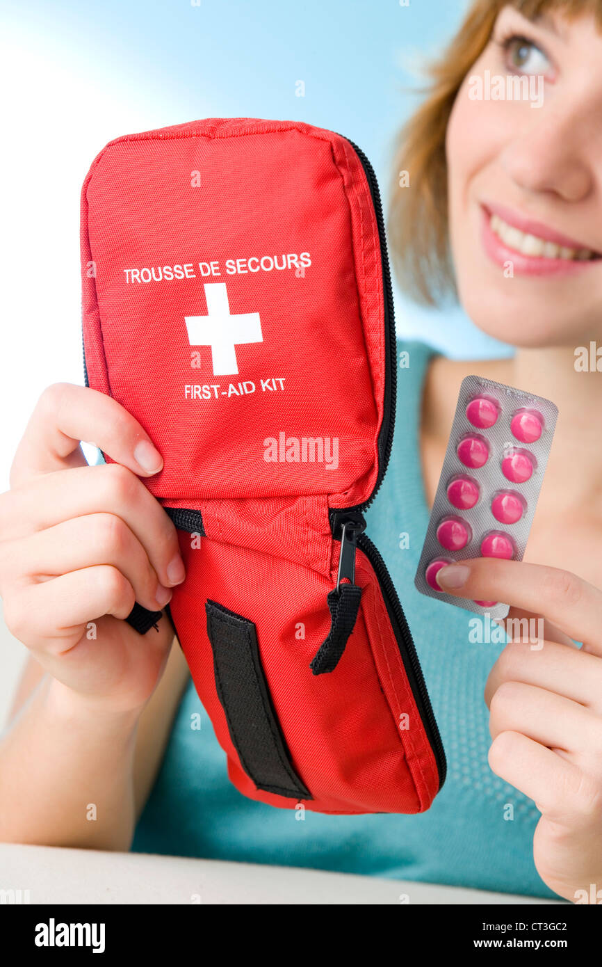 FIRST AID KIT Stock Photo - Alamy