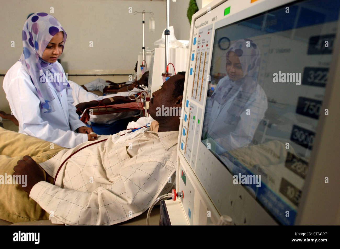 Dialysis Machine monitor Stock Photo - Alamy